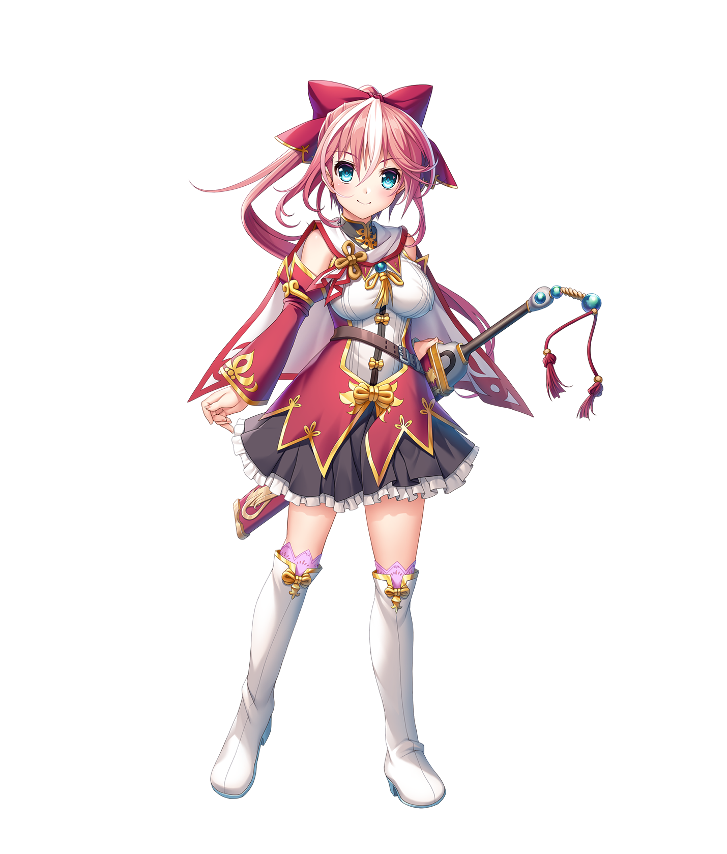 baseson senomoto hisashi souten koihime -shigen no ou- heels sword thighhighs transparent png ...